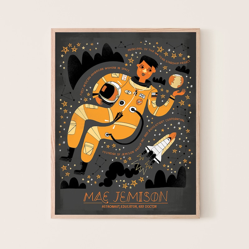 Mae Jemison Poster - Etsy