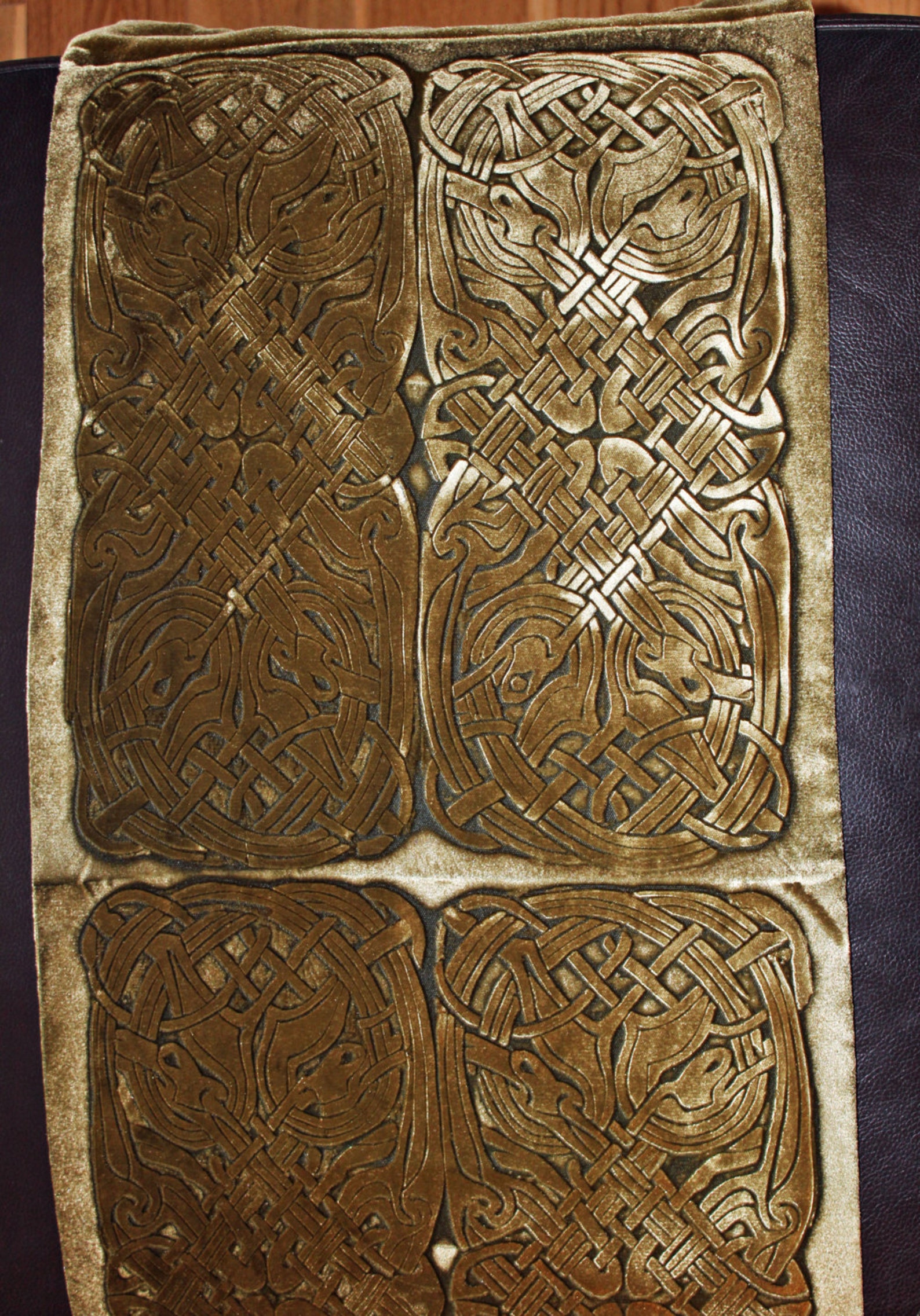 Antique Gold Celtic Embossed Wrap - Etsy