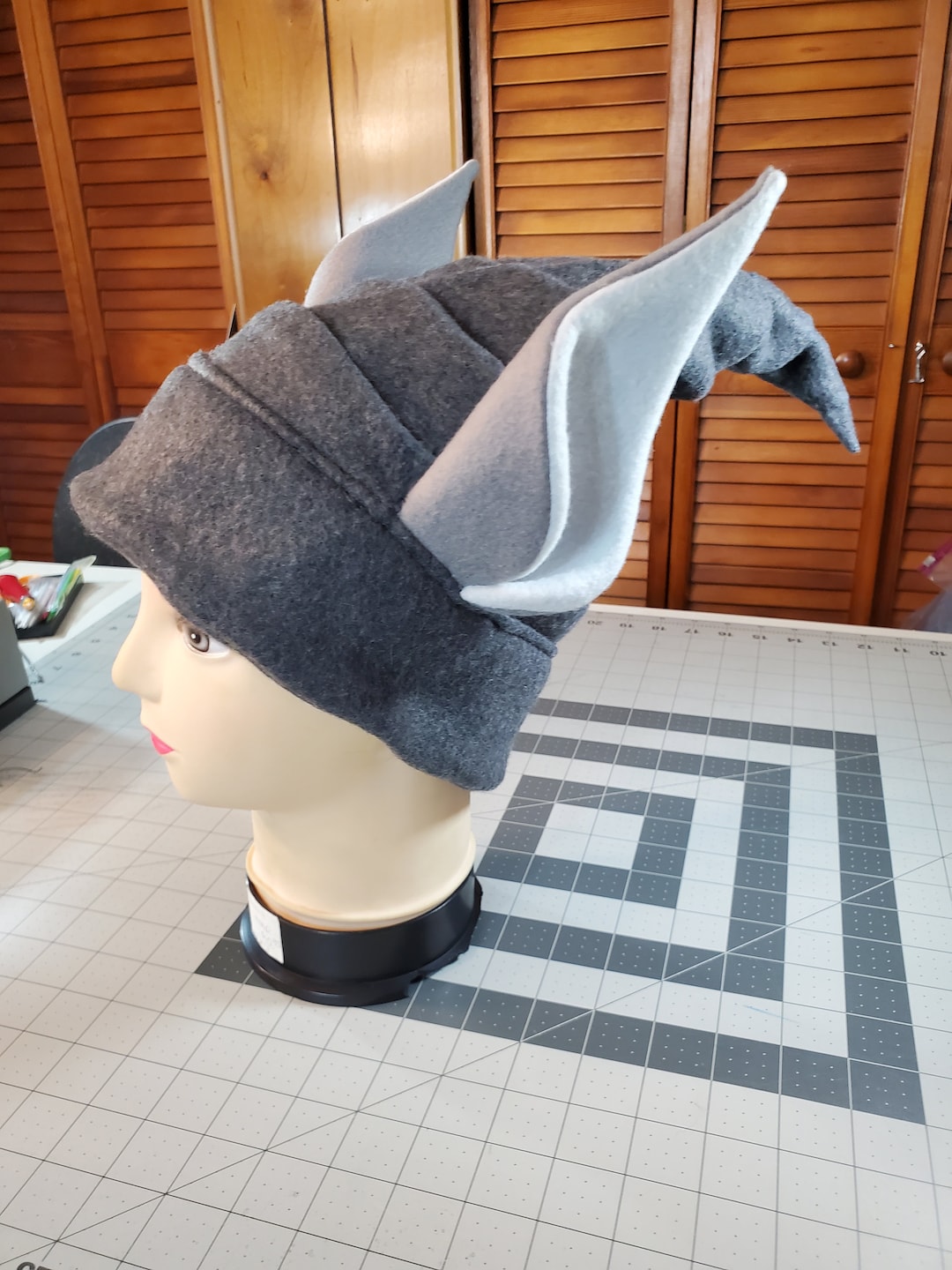 Goblin Pleated Fleece Hat (custom Made to Order) - Etsy