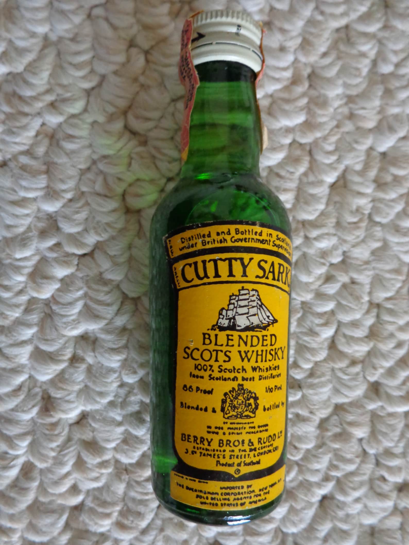 Bottles Liquor Collectors Bottles Set of Three Vintage Miniature (#2397 ...