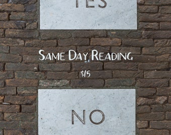 Same Day Yes or No Tarot Reading - Etsy
