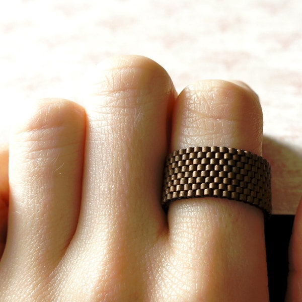 Hand Woven Ring - Etsy