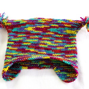 KNITTING PATTERN, Jester Hat Knitting Pattern, Baby and Kids Hat ...