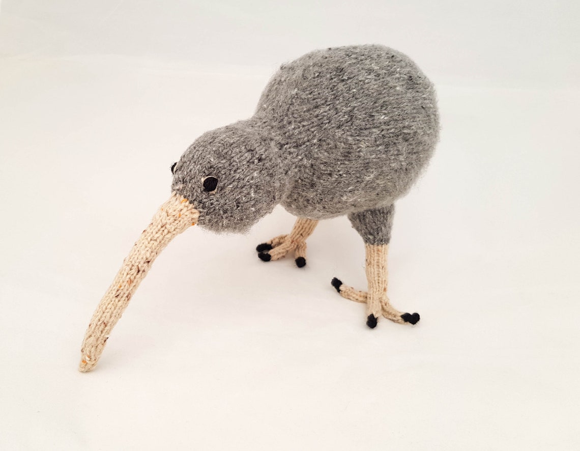 KNITTING PATTERN New Zealand Kiwi Bird Toy Bird soft toy | Etsy