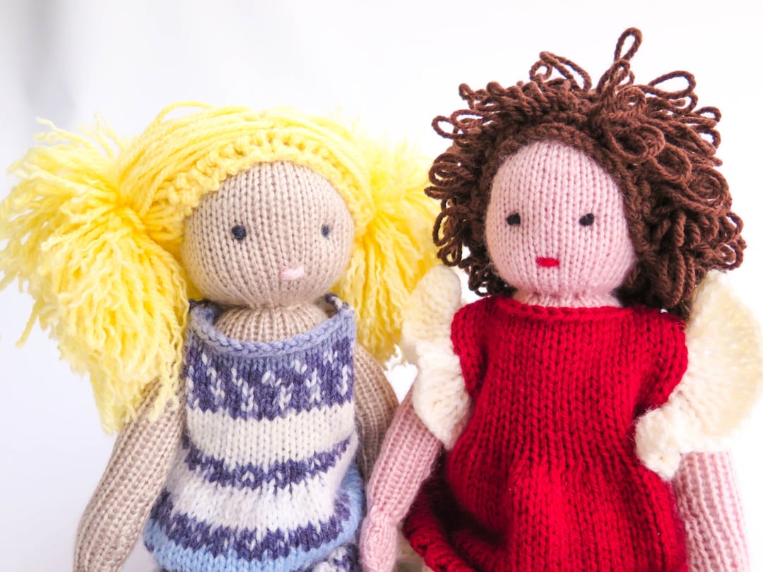 Knit Dress-up Doll Pattern: Waldorf Style Soft Toy (PDF Pattern) - Etsy