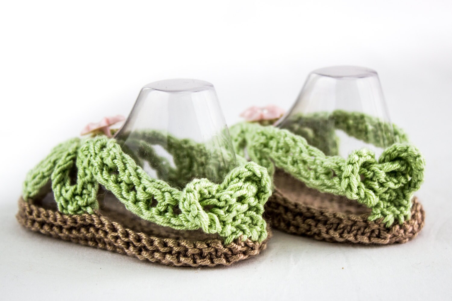KNITTING PATTERN Baby Girl Sandal Pattern Flower Sandal - Etsy