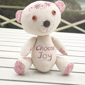 Teddy Bear Sewing Pattern, Teddy Bear Pattern and Tutorial, Memory Bear ...