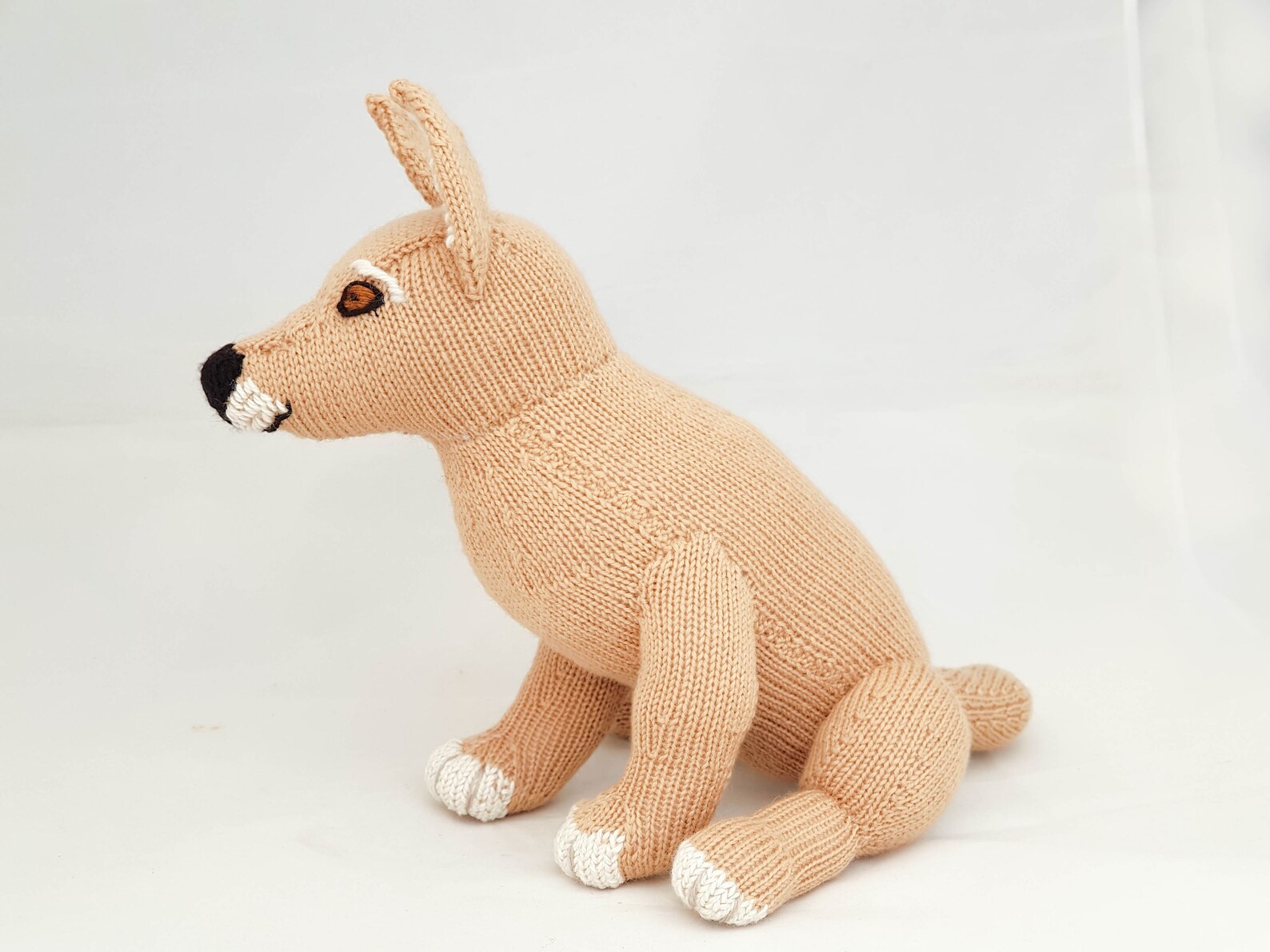KNITTING PATTERN Australian Dingo Puppy Soft Toy Knitted - Etsy Australia