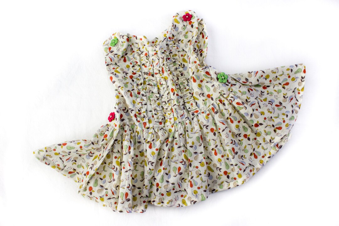 SEWING PATTERN, Baby Summer Wrap Dress, Sunny Summer Wrap Dress, Sizes ...