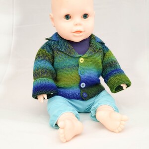 KNITTING PATTERN, Connor Cardigan, Baby Boy Cardigan, Toddler Cardigan ...