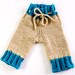 KNITTING PATTERN, Knitted Designer Baby Pants, Baby Shorts , Baby ...