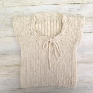 KNITTING PATTERN, Baby Vests, Treasure Vests, Toddler Vest, Kimono ...