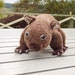 KNITTING PATTERN, Soft Toy, Wombat, Australian Animal, Knitted Wombat ...