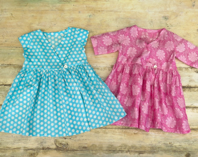 Instant Download PDF Sewing Pattern Toddler / Girl Wrap Dress 12 18 ...