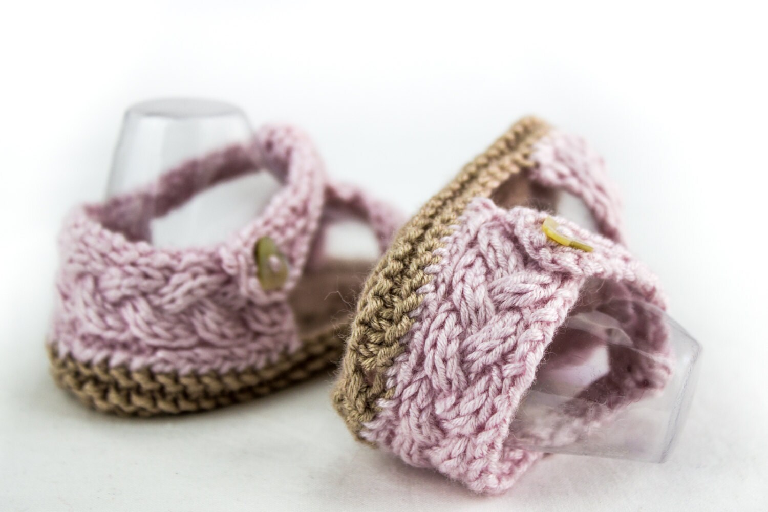 KNITTING PATTERN Baby Braided Sandal Pattern Cable Strap - Etsy