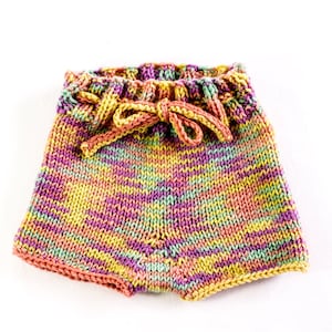 KNITTING PATTERN, Baby Pants, Easy Fit Baby Shorts, in 2 Sizes, Easy ...