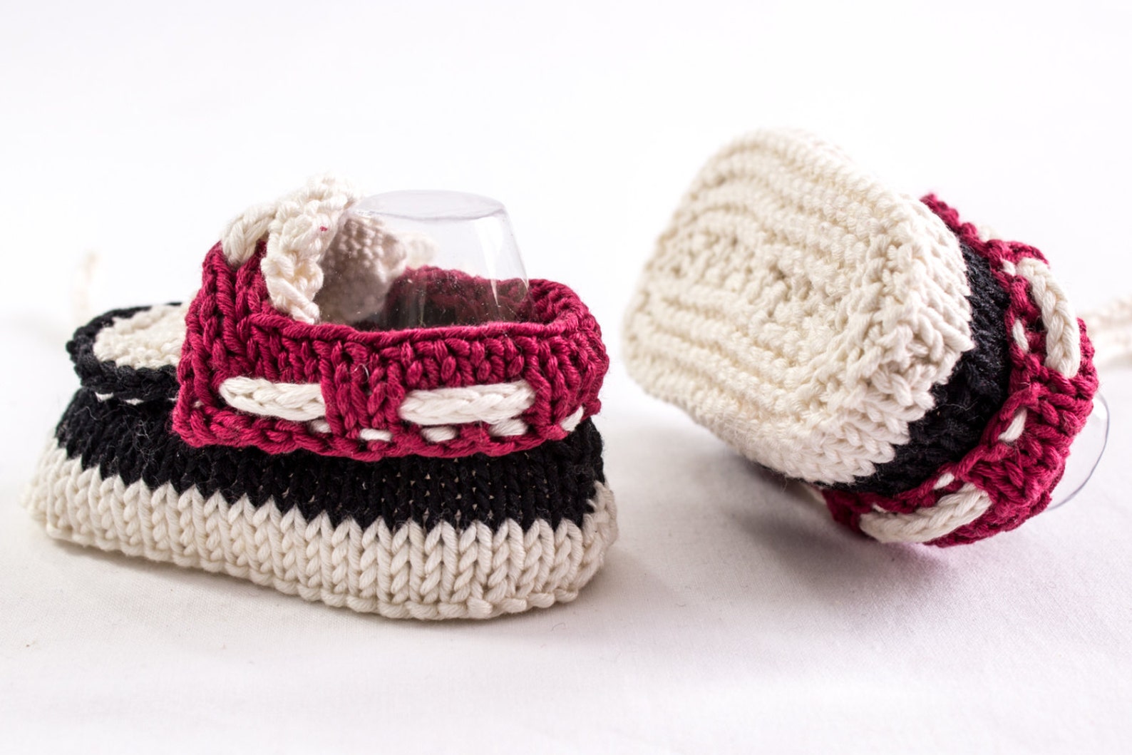 KNITTING PATTERN Baby Boat Shoes Baby Boy Booties Summer | Etsy