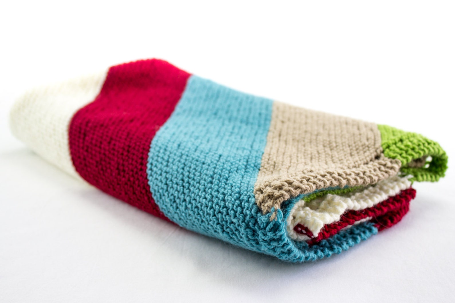 KNITTING PATTERN Baby Blanket Reversible Knit Baby Blanket - Etsy