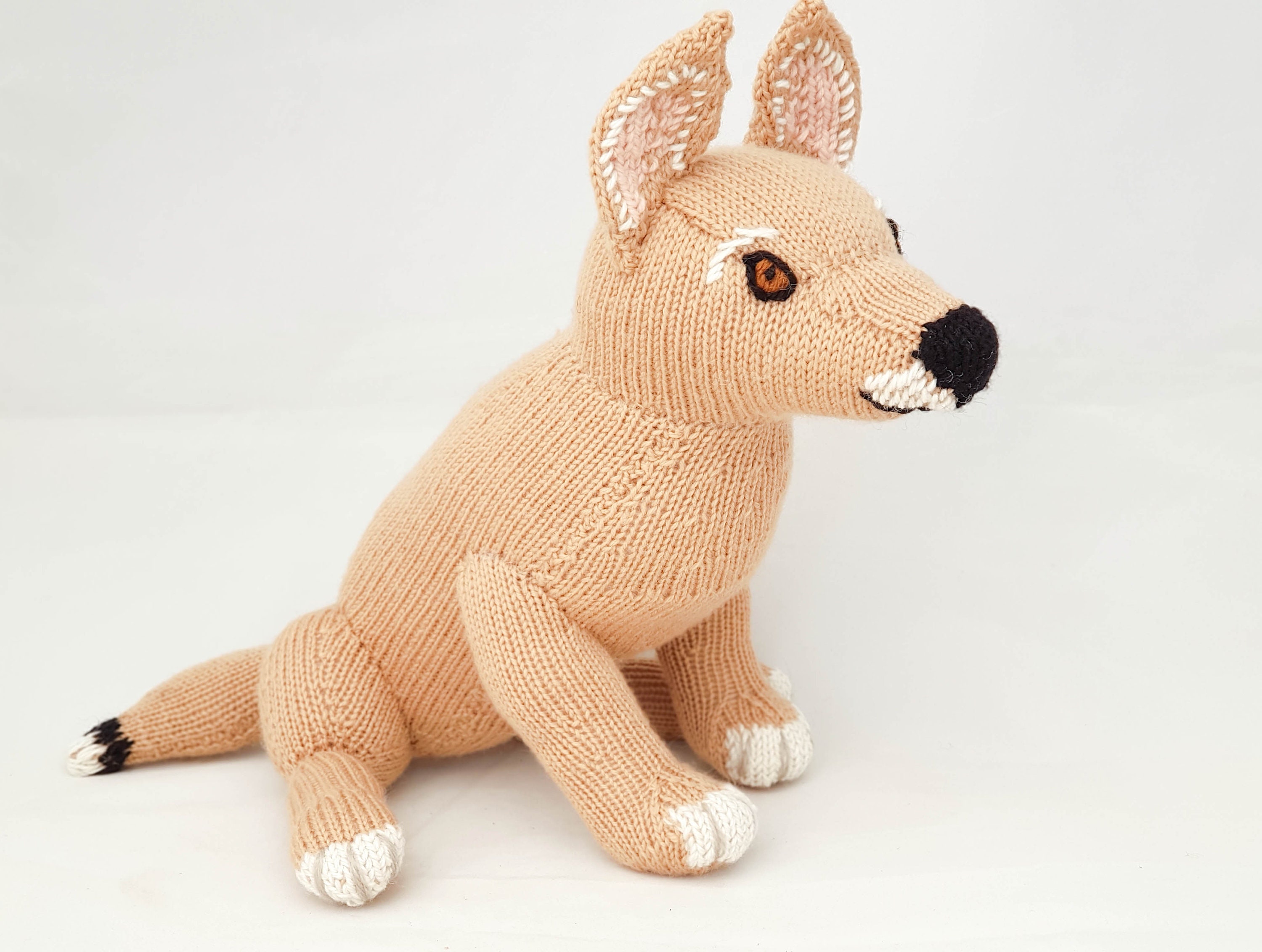 KNITTING PATTERN Australian Dingo Puppy Soft Toy Knitted | Etsy