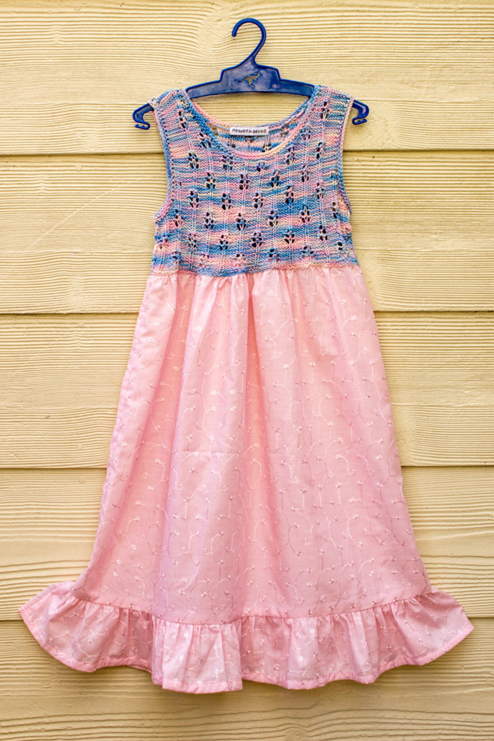 KNITTING PATTERN Girls Summer Dress Girls Knit Top Dress Etsy knitting-pattern-girls-summer-dress-girls-knit-top-dress-etsy