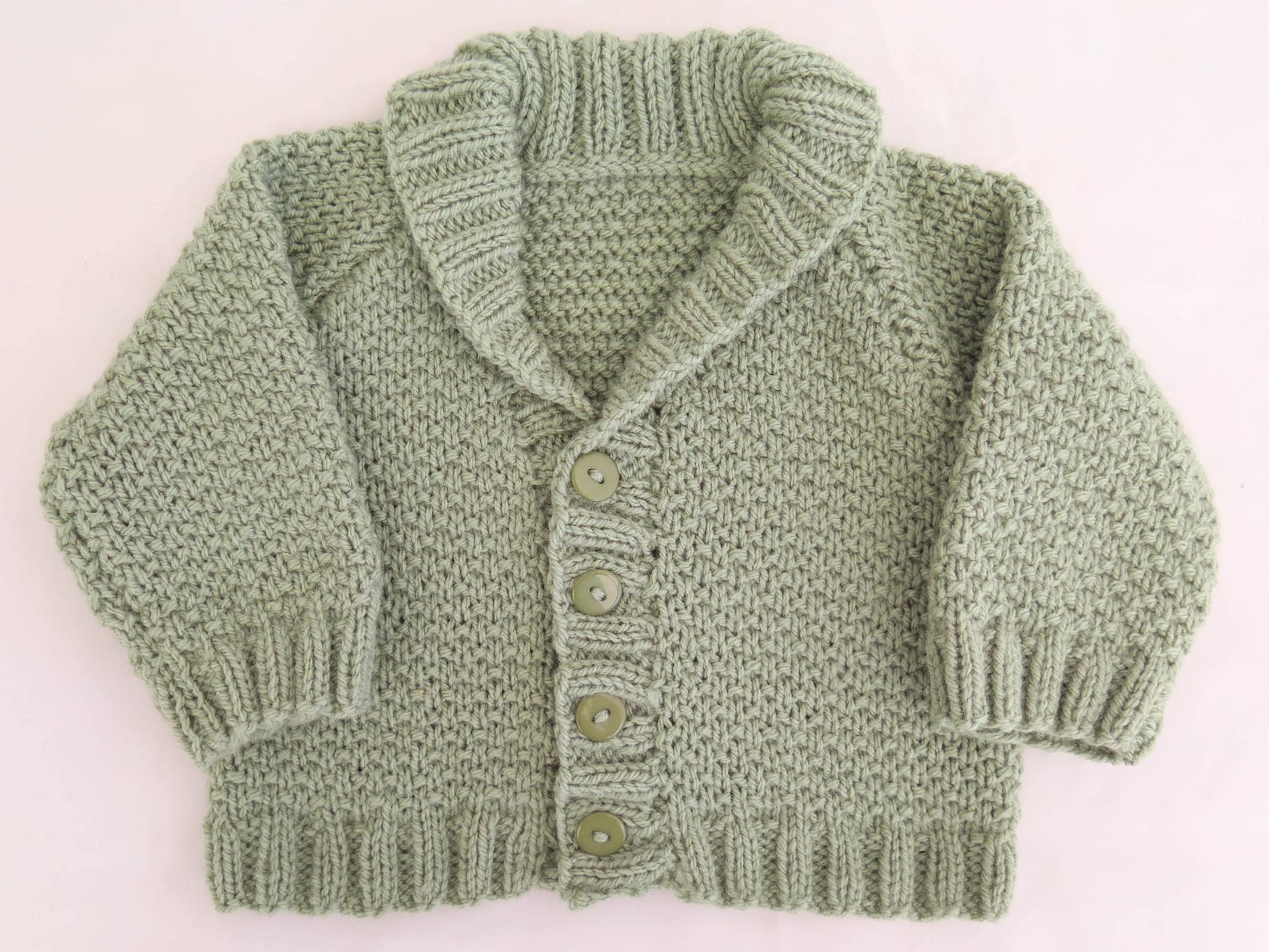 KNITTING PATTERN Charlie's Cardigan Shawl Collar - Etsy