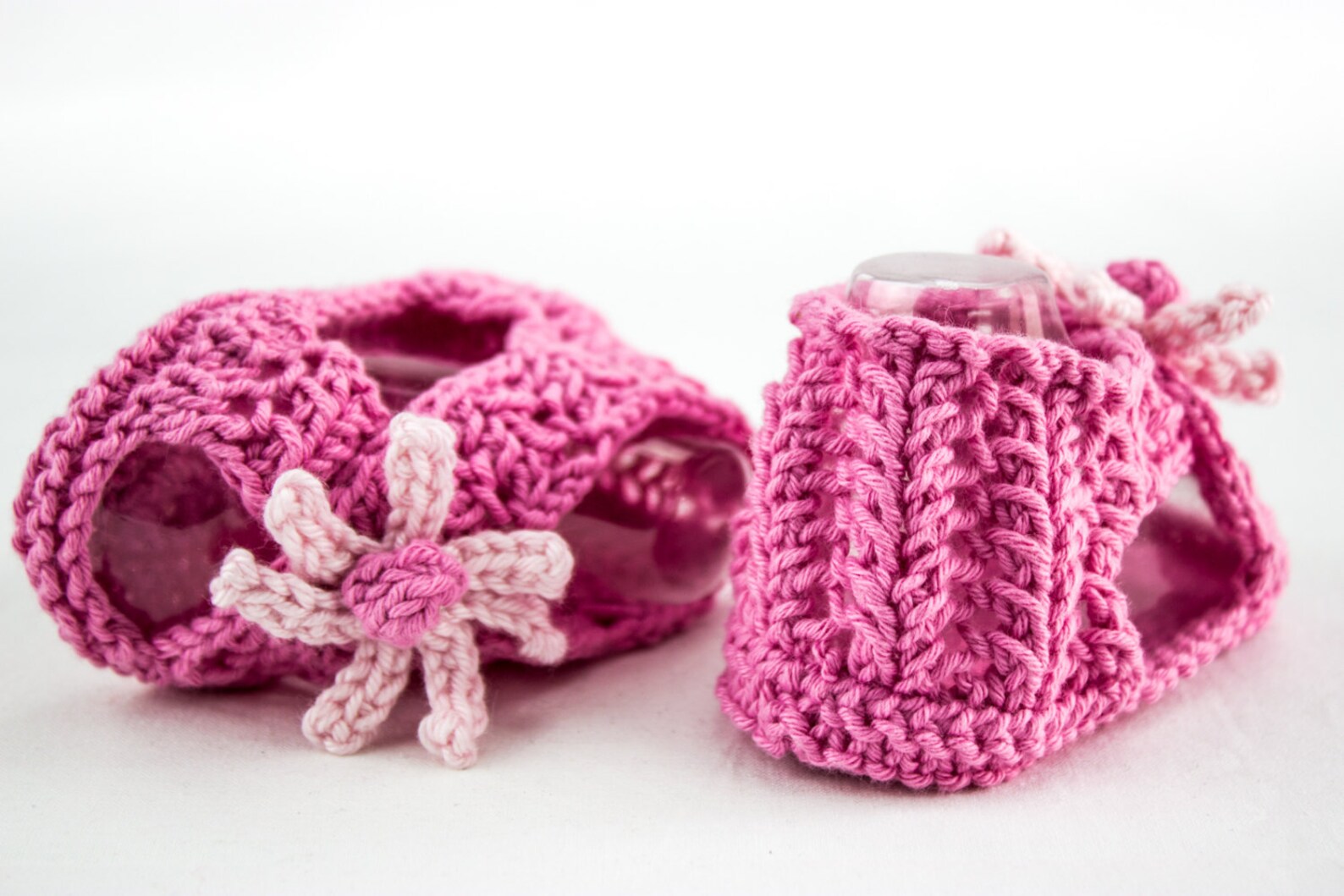 KNITTING PATTERN Baby Girl Sandal Pattern Cross Over Sandal - Etsy