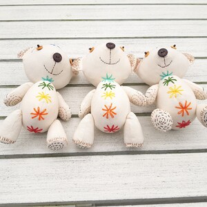 Teddy Bear Sewing Pattern, Chakra Embroidered Bear (PDF Pattern) - Etsy