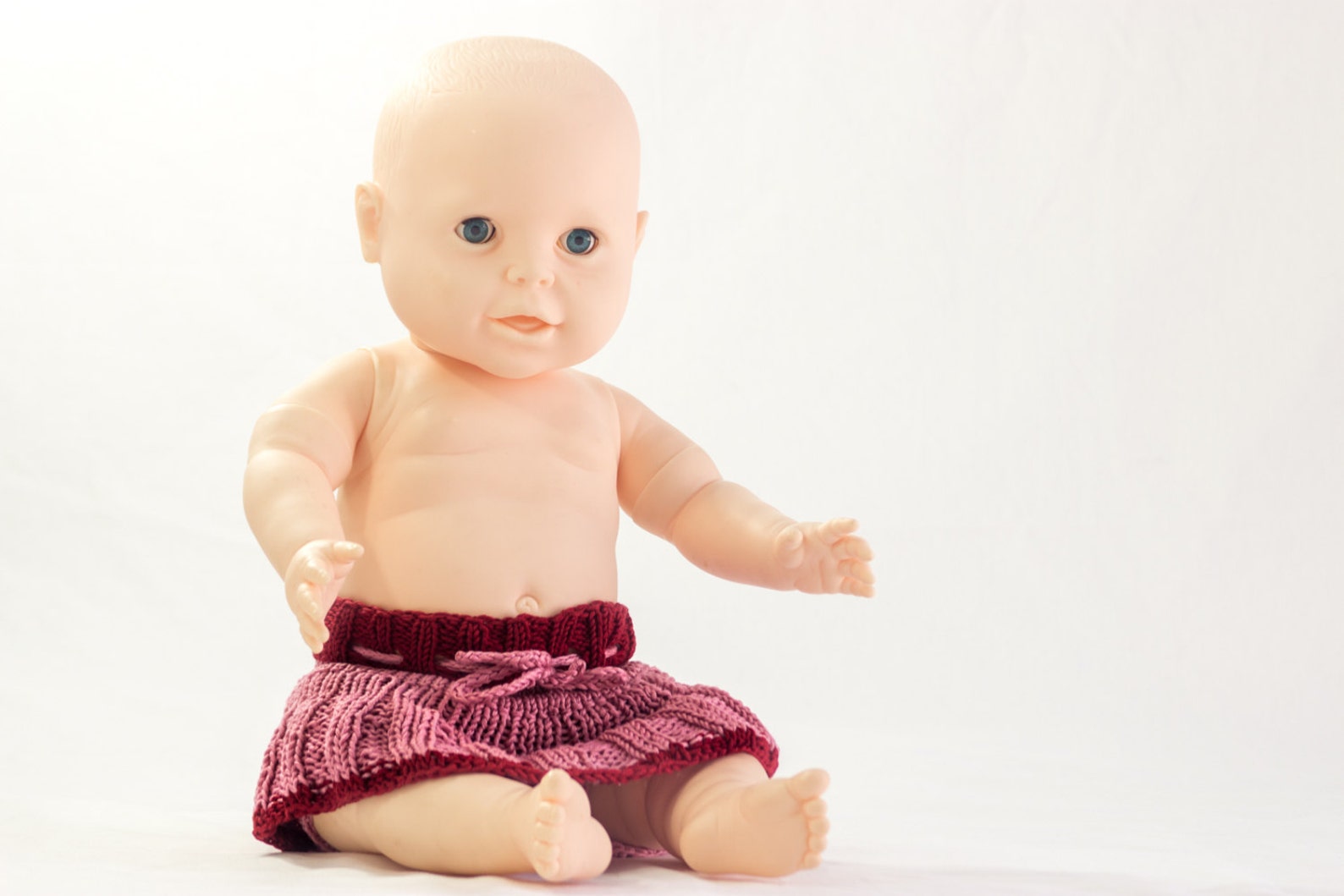 KNITTING PATTERN Skort Baby Girl Knitted Skort 5 Sizes - Etsy