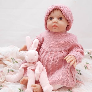 KNITTING PATTERN, Baby Dress, Baby Girl Dress, Swing Top, Moira Swing ...
