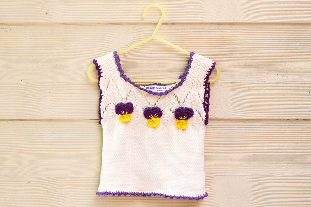 KNITTING PATTERN, PDF, Baby Singlet Top, Baby Vest Knitting Pattern ...