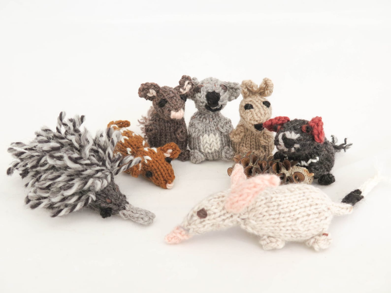 KNITTING PATTERN Australian Animals Woolly Wildlife Koala - Etsy
