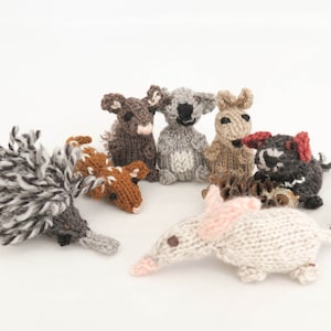 Australian Animals Knitting Pattern: Woolly Wildlife Collection (PDF ...