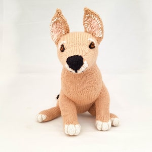 KNITTING PATTERN, Australian Dingo Puppy, Soft Toy, Knitted Animal ...