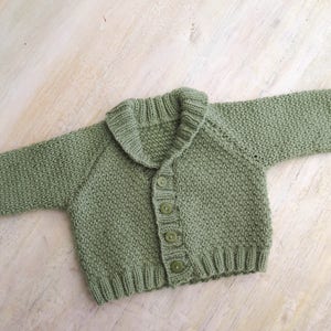 KNITTING PATTERN, Charlie's Cardigan, Shawl Collar Cardigan, Retro Look ...