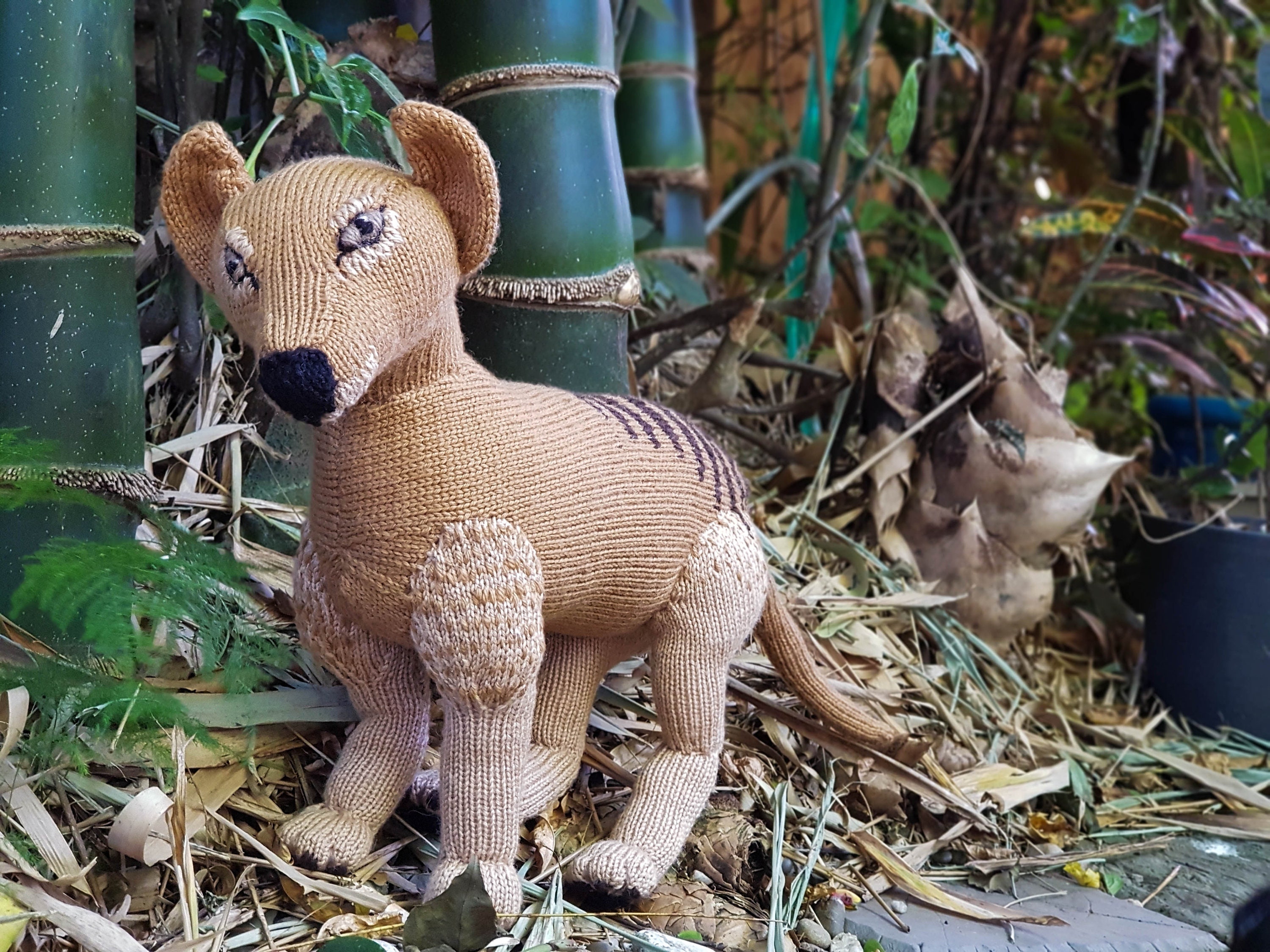 KNITTING PATTERN Tasmanian Tiger Thylacine Australian | Etsy
