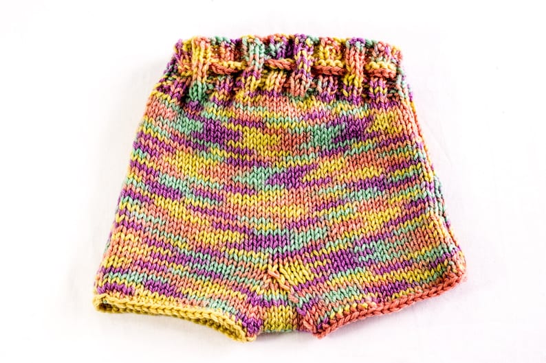 KNITTING PATTERN Baby Pants Easy Fit Baby Shorts in 2 - Etsy