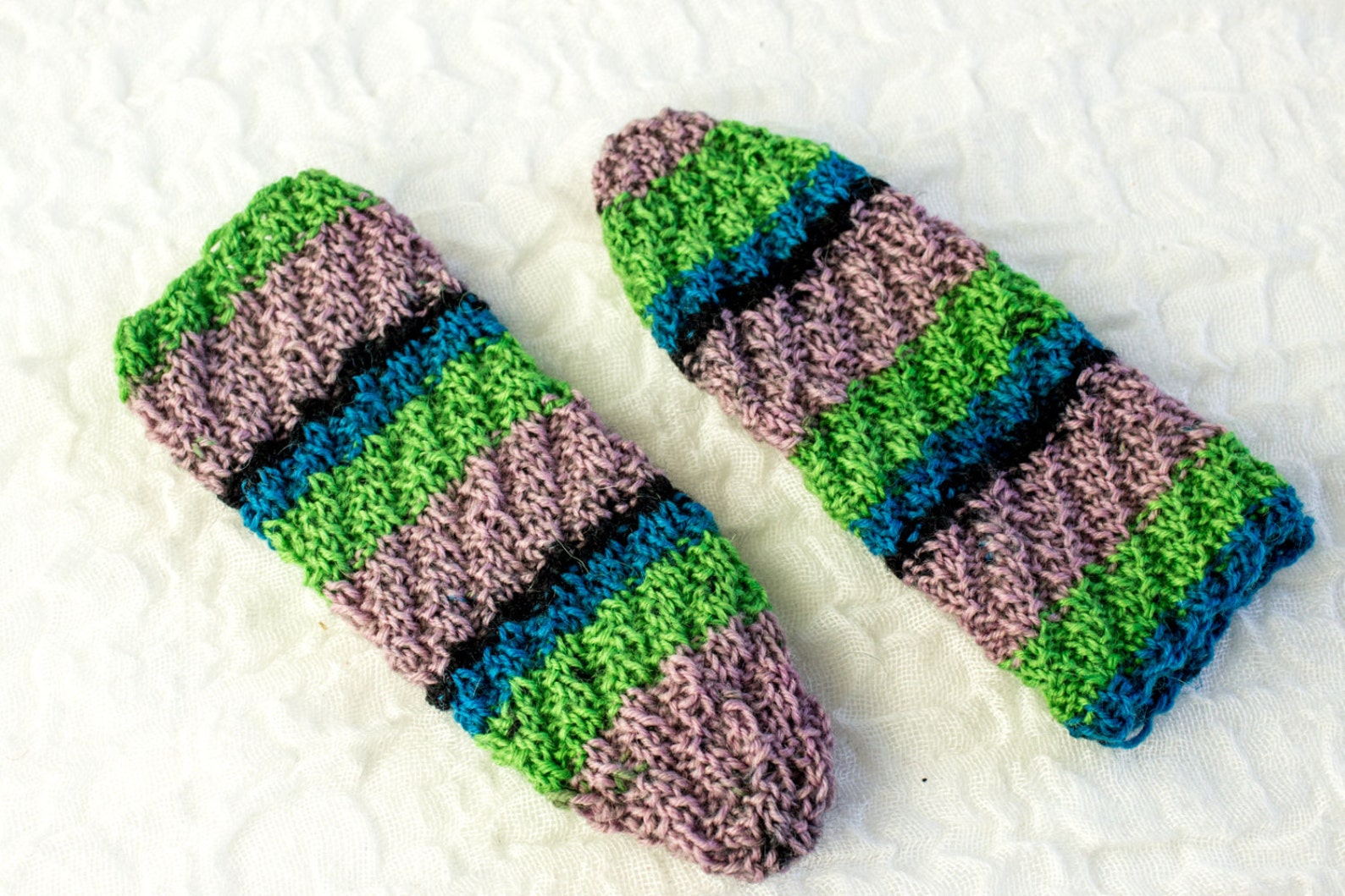 KNITTING PATTERN Baby Socks Tube Socks Knitted Magic Spiral - Etsy