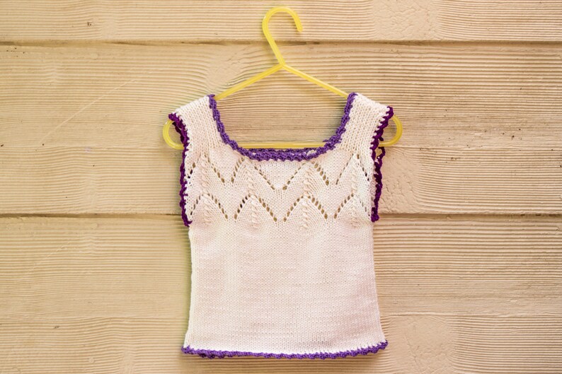KNITTING PATTERN PDF Baby Singlet Top Baby Vest Knitting - Etsy UK