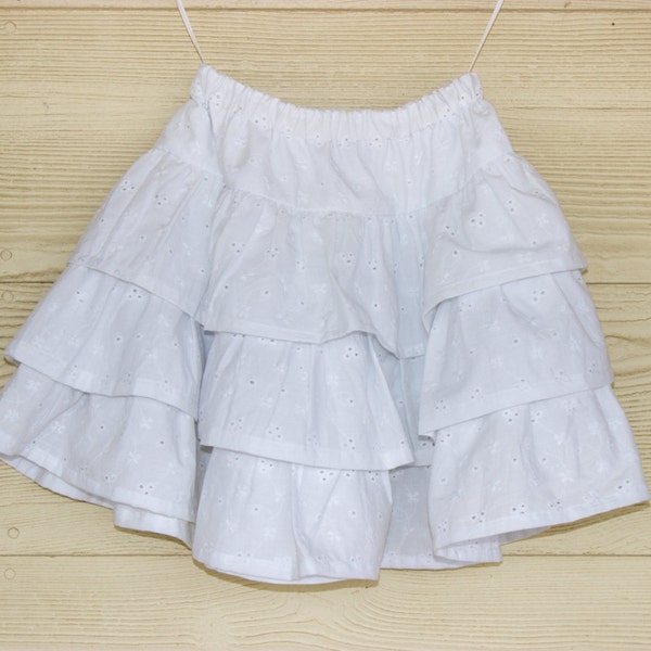 Ruffle Skirt Pattern - Etsy