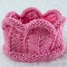 KNITTING PATTERN Knitted Baby Crown, Headband in Four Sizes, Lace Crown ...