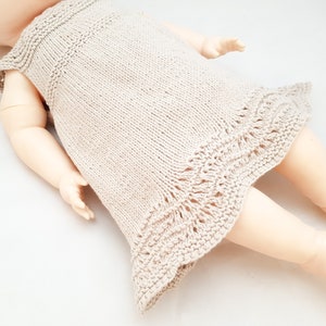 DRESS KNITTING PATTERN, Girl's Knit Dress Pattern, Easy Knit Dress ...