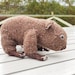 KNITTING PATTERN, Soft Toy, Wombat, Australian Animal, Knitted Wombat ...