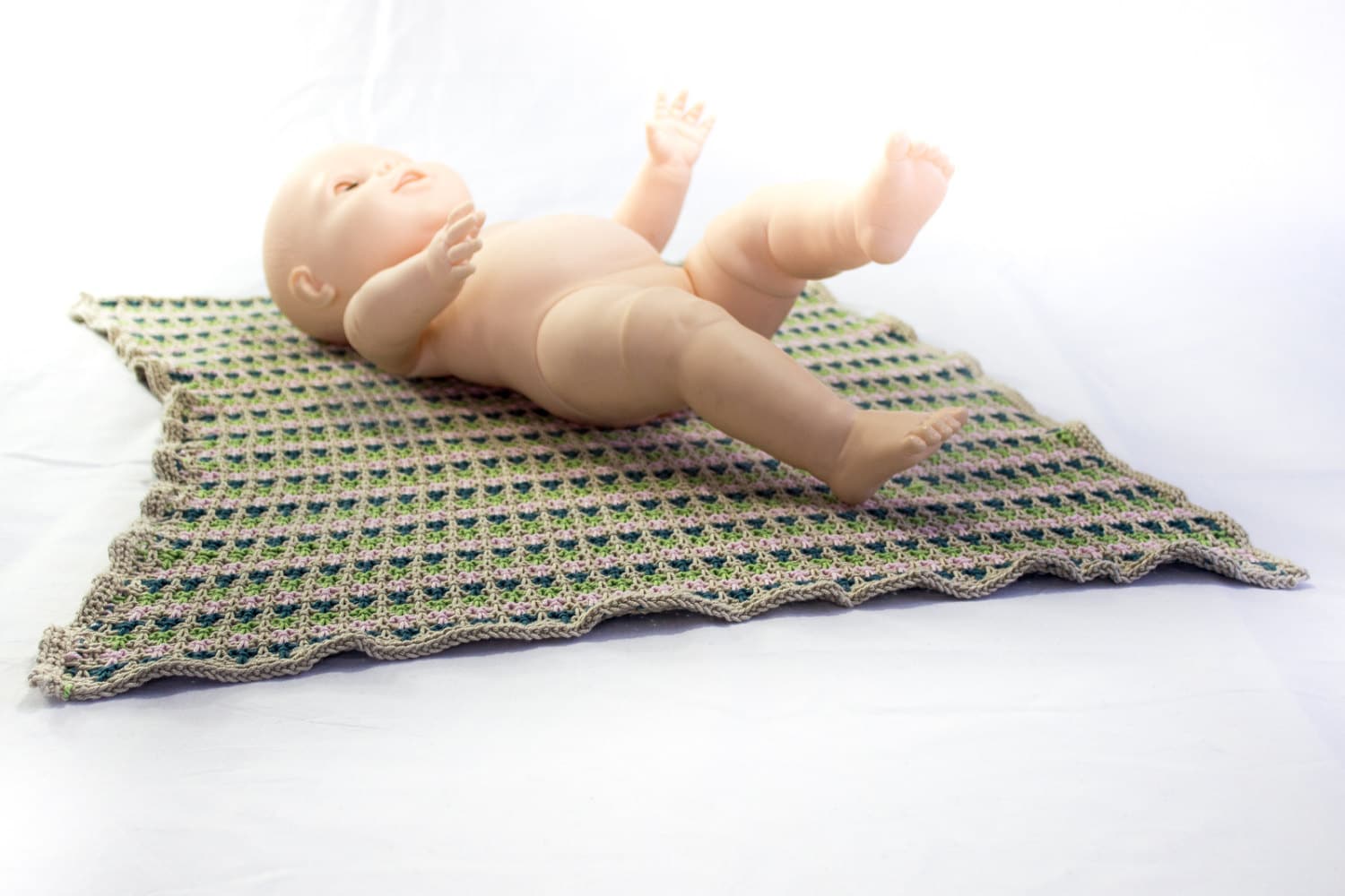 KNITTING PATTERN Baby Blanket Slip Stitch Knit Baby Blanket - Etsy