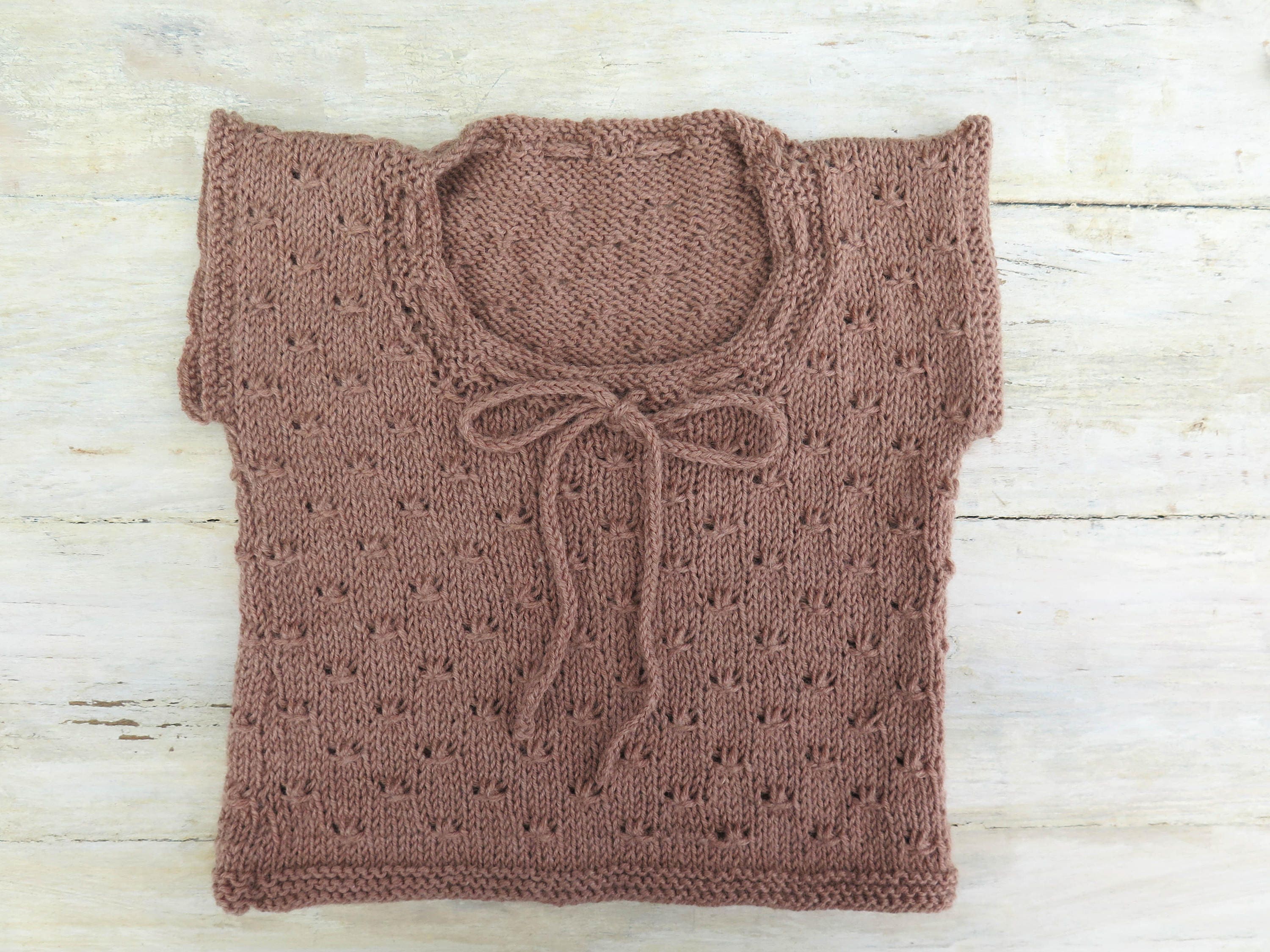 Baby Vest Knitting Pattern: Kimono, Envelope Neck, Ribbed (newborn to ...