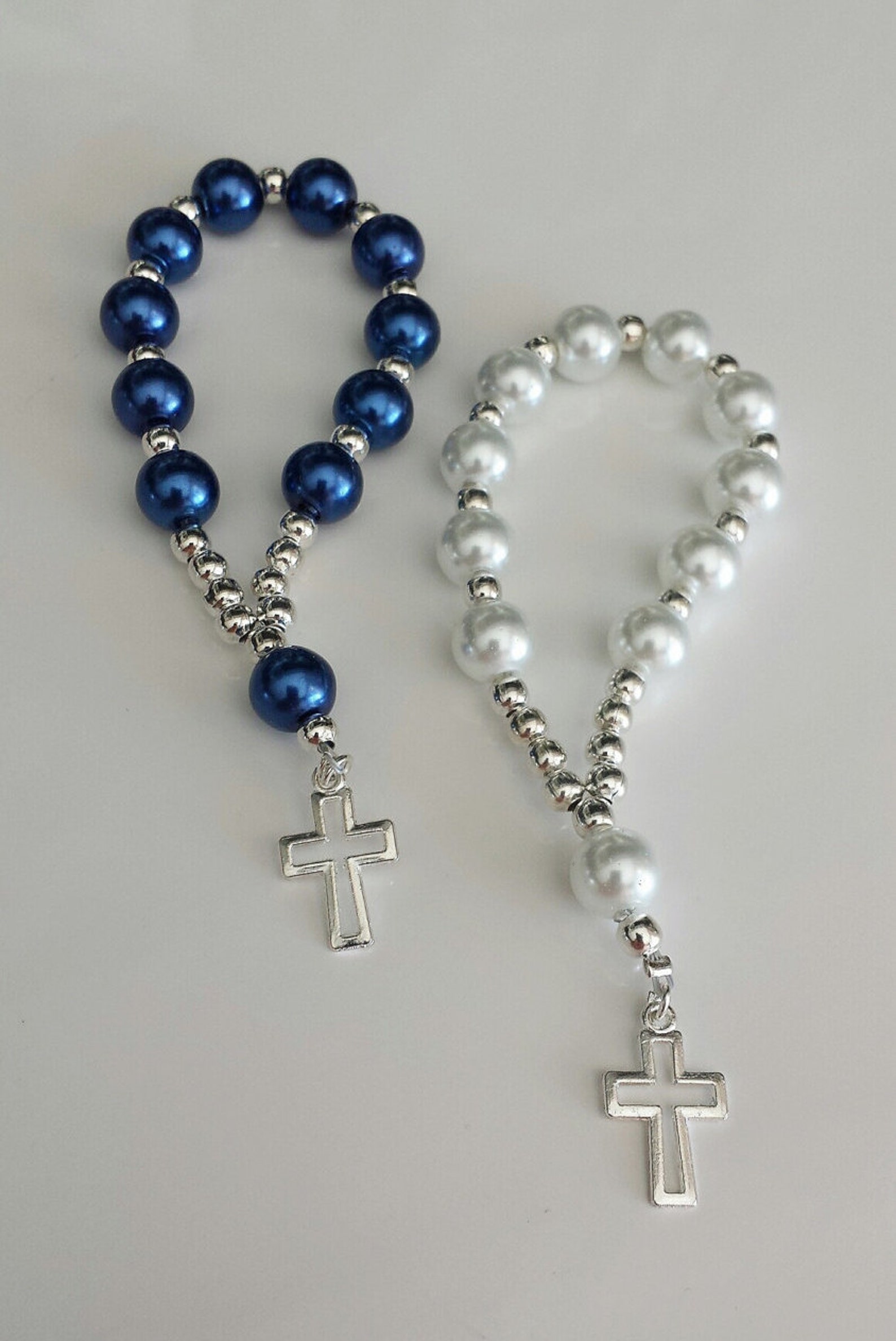 Mini Rosarios Rosario de Bolsillo Rosario Hecho a Mano - Etsy España