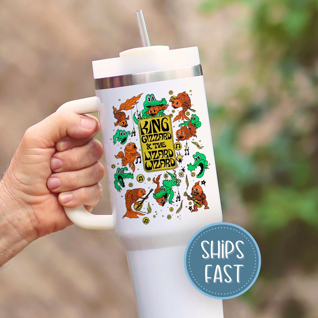 King Gizzard and the Lizard Wizard Custom Tumbler, King Gizzard Merch ...