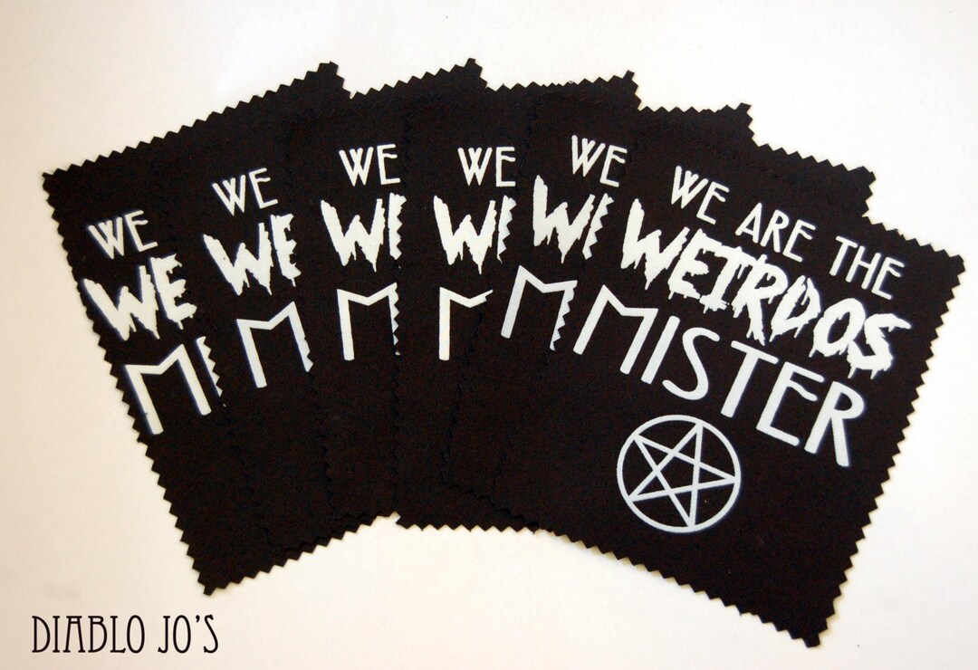 The Craft, Witch Halloween 'we Are the Weirdos' Sew on Patch, Horror ...