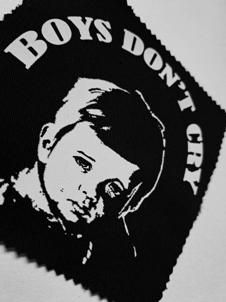 Cursed Painting the Crying Boy Kitsch Paranormal Patch - Etsy