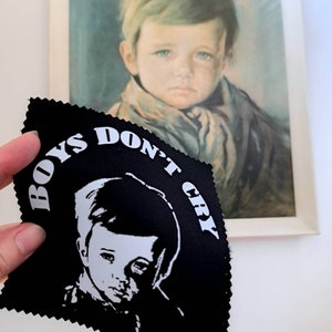 Cursed Painting the Crying Boy Kitsch Paranormal Patch, Horror ...