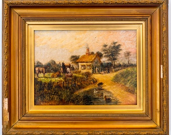 English Rural Scene - Etsy